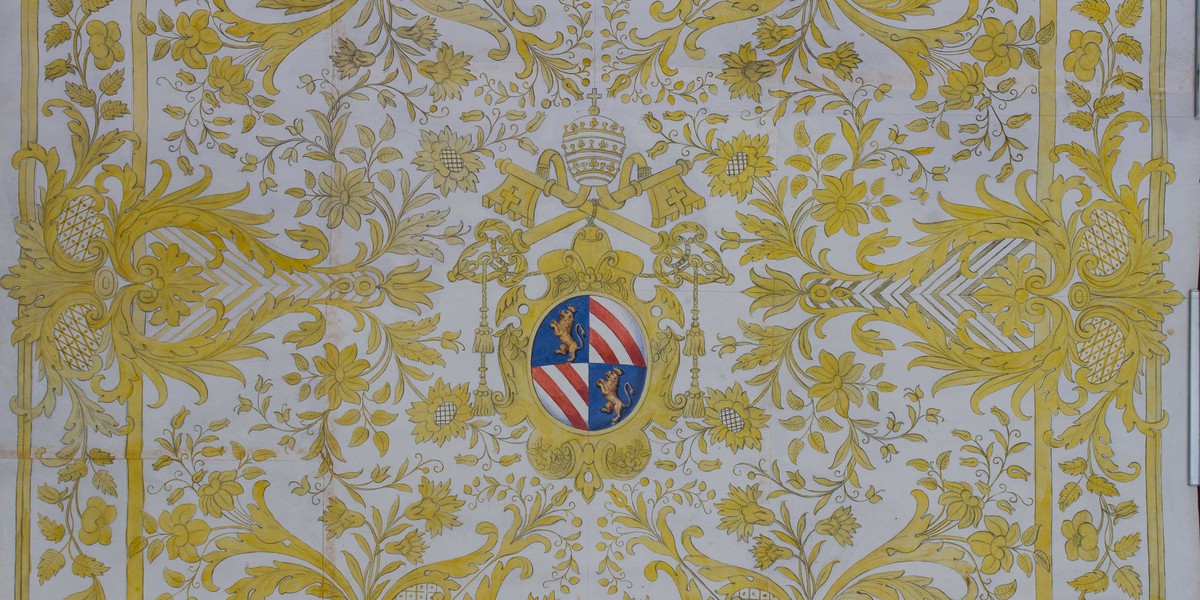 Embroidery Drawings for Papal Vestments | PAVM