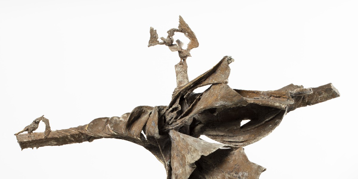 Bronze Crucifix by Pericle Fazzini | PAVM