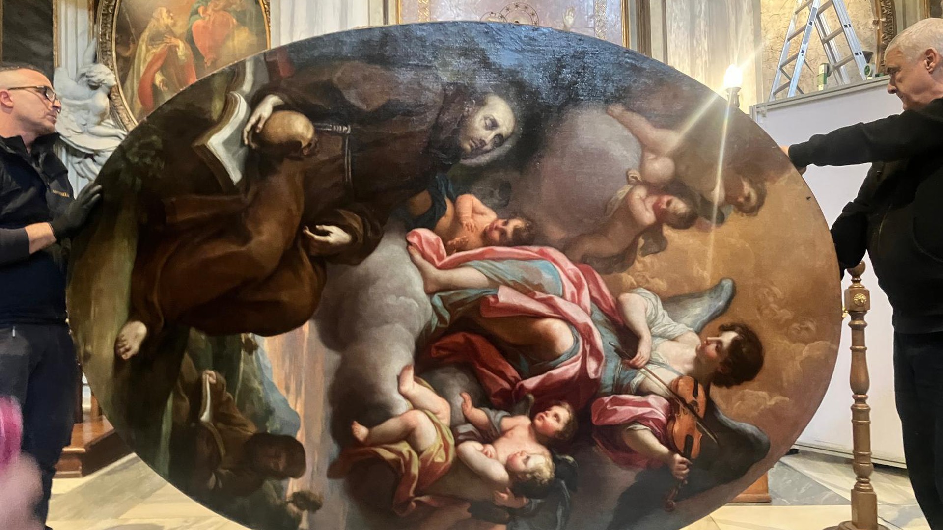 St. Mary Major - The Ecstasy of St. Francis of Assisi | PAVM