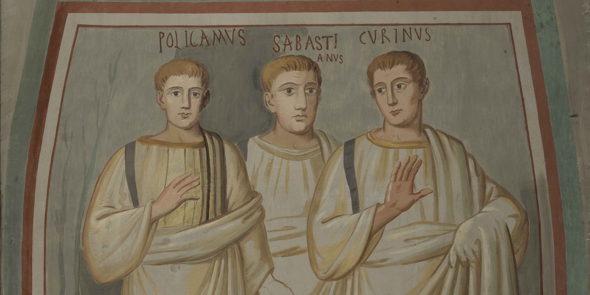 Restoration of Copies of the Paintings in the Roman Catacomb | PAVM